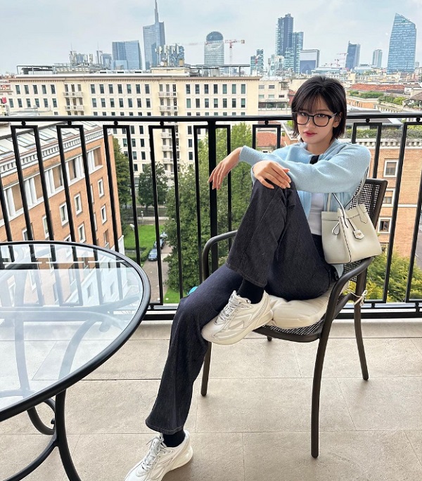 "추석 연휴에 찾아온 천사"…아이브 안유진, 매일 리즈 미모