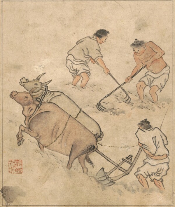 [Culture & Heritage] Kim Hong-do’s Plowing, A Face of Joseon’s Agrarian ...